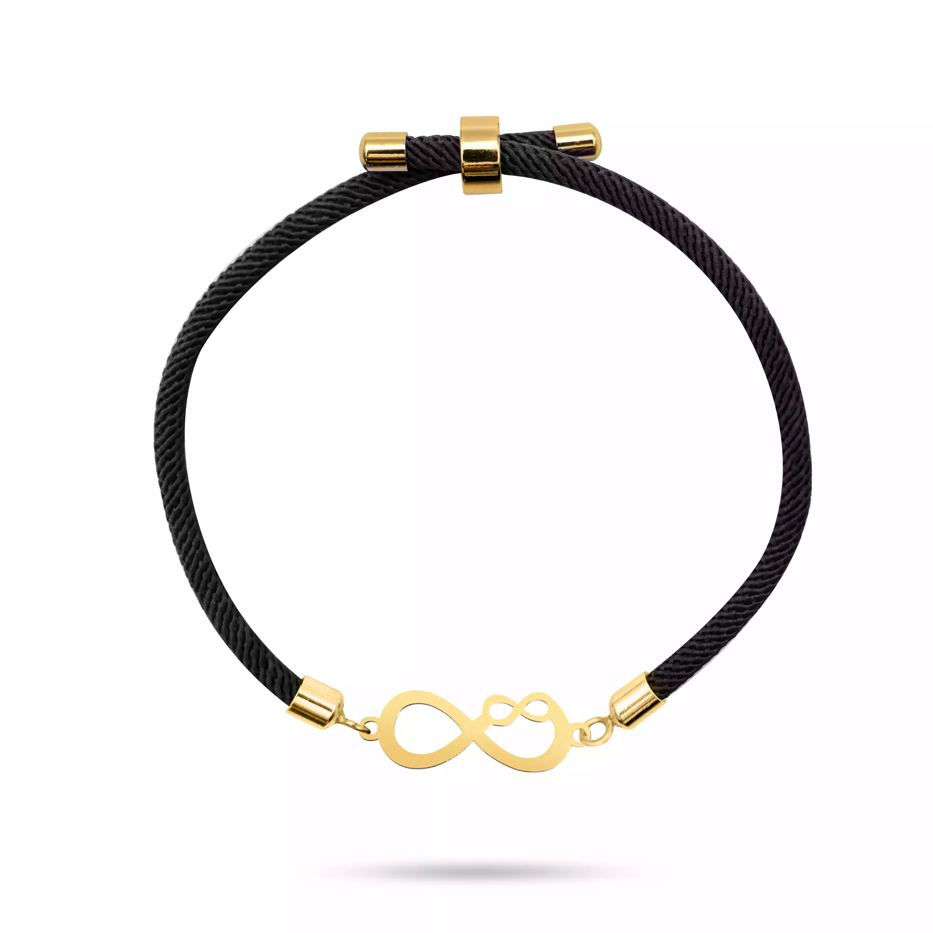 گالری روبی|دستبند بافت آسانسوری بینهایت